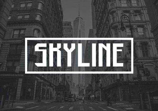 Free Font Of The Day #169 - Skyline Font - Themes Awesome